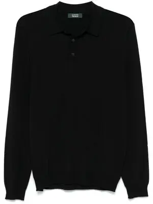 ZANONE Fine-knit Polo Shirt