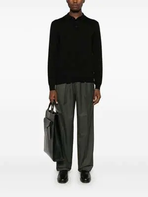 ZANONE Fine-knit Polo Shirt