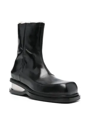 EGONLAB Leather Ankle Boots