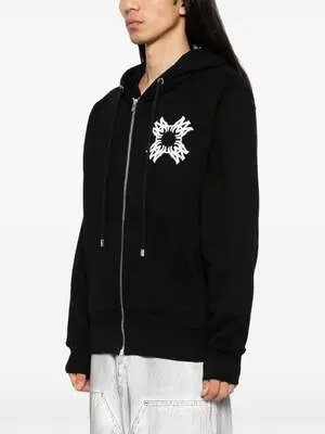 Amiri Logo Print Hooded Jacket