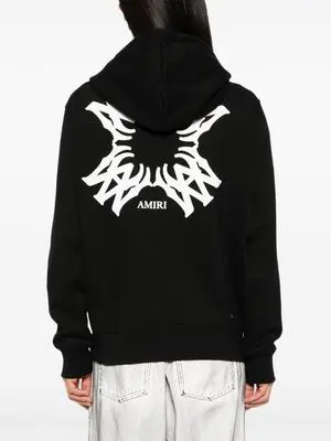 Amiri Logo Print Hooded Jacket
