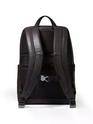 PIQUADRO 15.6-inch Leather Laptop Backpack