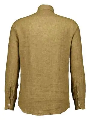 Frescobol Carioca Linen Shirt - Green