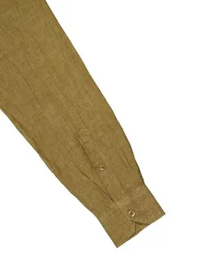 Frescobol Carioca Linen Shirt - Green