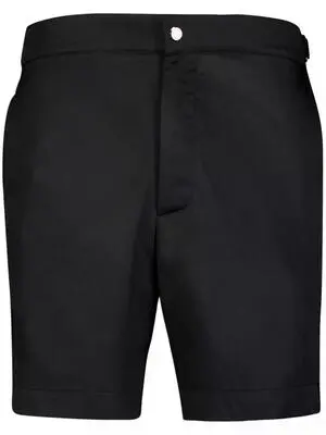Frescobol Carioca Above-knee Swim Shorts - Black