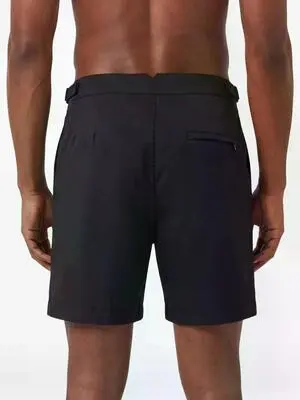 Frescobol Carioca Above-knee Swim Shorts - Black