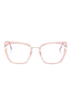 TOM FORD Cat Eye Glasses - Pink