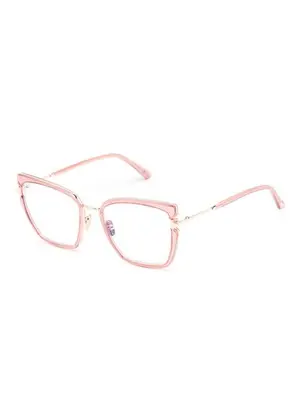 TOM FORD Cat Eye Glasses - Pink