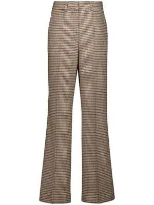 PAULA Houndstooth Pattern Trousers