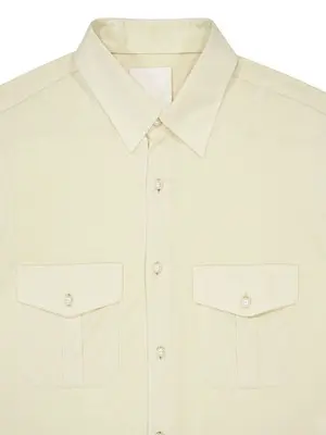 Givenchy Short-sleeve Silk Shirt