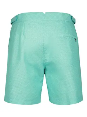 Frescobol Carioca Copacabana Tailored Swim Shorts - Green