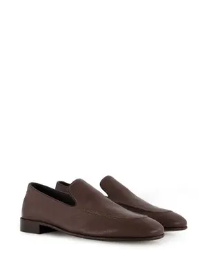 Manolo Blahnik Truro Loafers - Brown
