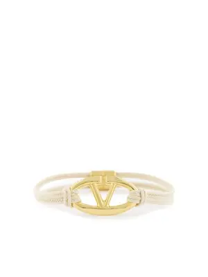 Valentino Garavani Vlogo The Bold Edition Rope Bracelet - Gold