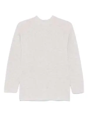 LE TRICOT PERUGIA Ribbed-knit Sweater - Grey