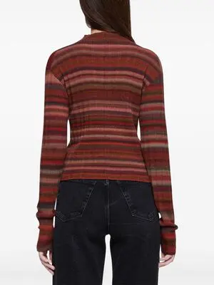 RE/DONE Ribbed Mock-neck Sweater