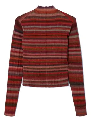 RE/DONE Ribbed Mock-neck Sweater