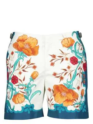 Orlebar Brown Orlebar Brown X La DoubleJ Bulldog Swim Shorts White