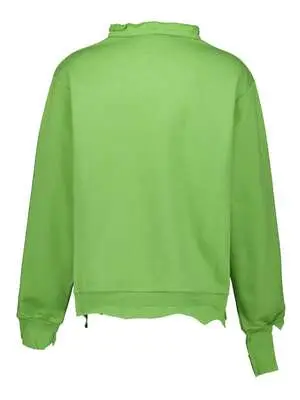 Marni Embroidered Distressed Sweatshirt