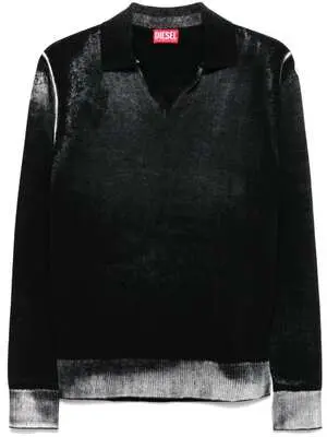 DIESEL® K-lorenzo Collar Polo Sweater
