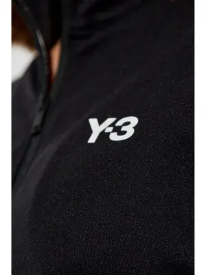 Y3 Zip-up Sweatshirt - Black