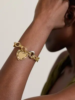 FOUNDRAE Heart Token Bracelet