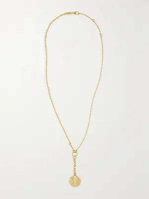FOUNDRAE Net Sustain Resilience 18-karat Recycled Diamond Necklace - Gold