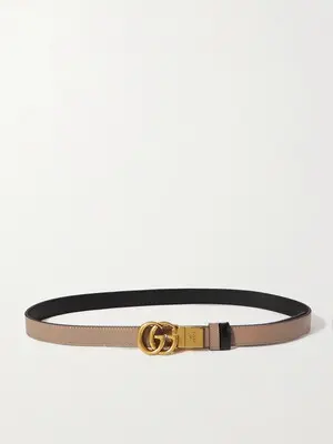Gucci Reversible Leather Belt - Pink