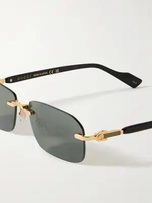 Gucci Rimless Square-frame Sunglasses