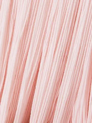 Alaïa Fringed Wool Tapered Pants - Pink