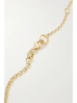 FOUNDRAE Wholeness 18-karat Enamel And Diamond Necklace