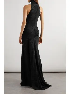 Alaïa Archetypes Jacquard-knit Gown