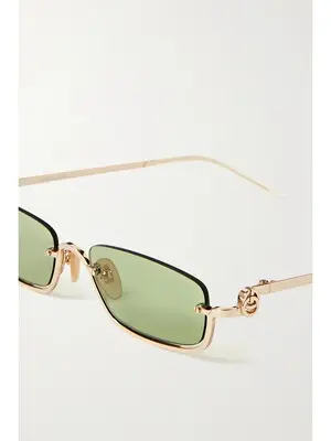 Gucci Tone Square-frame Sunglasses