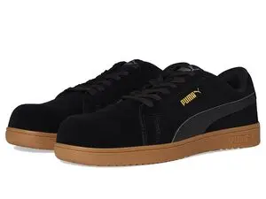PUMA SAFETY Iconic Suede Low Eh Work Boots - Black