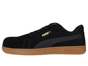 PUMA SAFETY Iconic Suede Low Eh Work Boots - Black