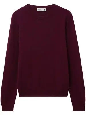 Pringle Of Scotland Round-neck Cashmere Jumper - Red