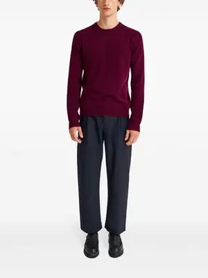 Pringle Of Scotland Round-neck Cashmere Jumper - Red