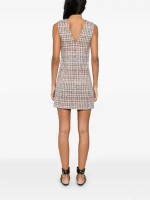 Missoni Check-pattern Bouclé Mini Dress