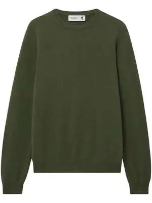 Pringle Of Scotland Round-neck Cashmere Jumper - Green