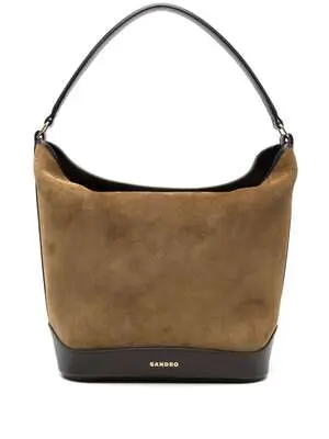 Sandro Applique Bucket Bags
