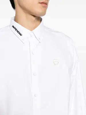 AAPE BY *A BATHING APE Logo-patched Shirt