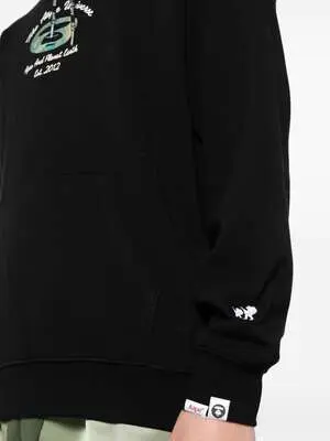 AAPE BY *A BATHING APE Logo Print Hoodie