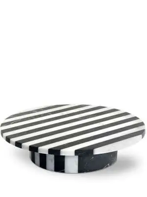 EDITIONS MILANO Alice Marble Cake Stand - Black
