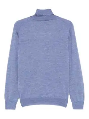 CRUCIANI Roll-neck Sweater - Blue