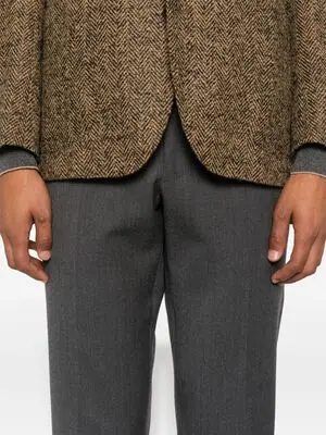 ROTA Pressed-crease Tailored Trousers - Grey
