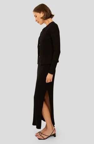 WHIMSY + ROW Coco Cardigan - Black