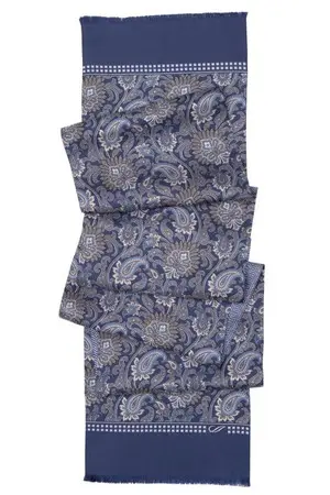 ELIZABETTA Pasquinosilk Scarf For - Navy