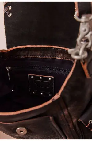 Free People We The Free Baby Leigh Leather Crossbody Bag