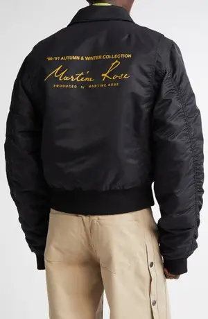 Martine Rose Shrunken Bomber Jacket