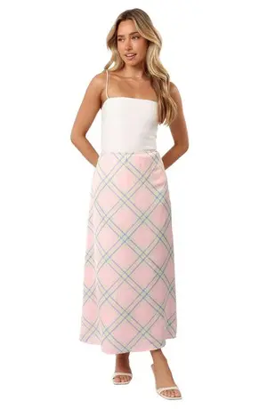 PETAL & PUP Clarissa Tattersall Check Skirt