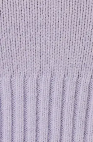 PETAL & PUP Isabel Crop Sweater Tank - Lilac